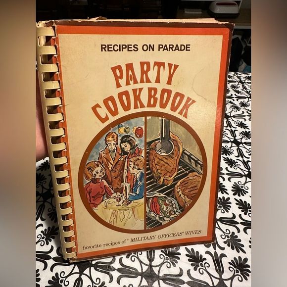 Kitchen | Vintage Cookbook Recipes On Parade Cookbooks 1973 Military ...